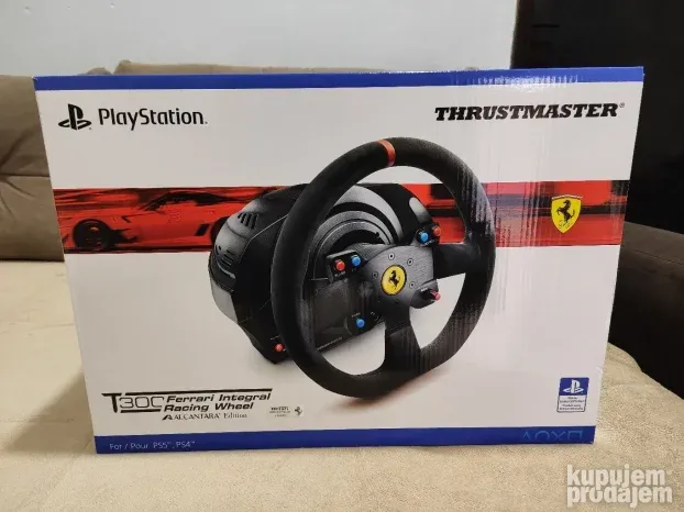 THRUSTMASTER T300 Ferrari Integral ALCANTARA - KupujemProdajem