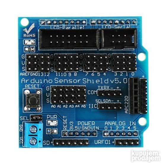 Arduino sensor shield - KupujemProdajem