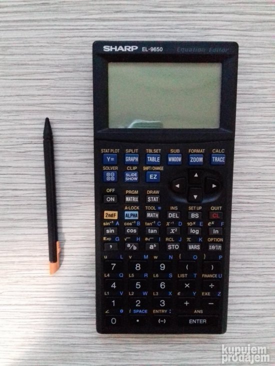 SHARP EL-9650 programabilni grafički scientific touch screen ...