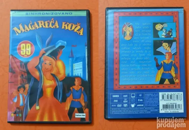 Crtaći Crtani dvd razni sinhronizovano na Srpski - KupujemProdajem