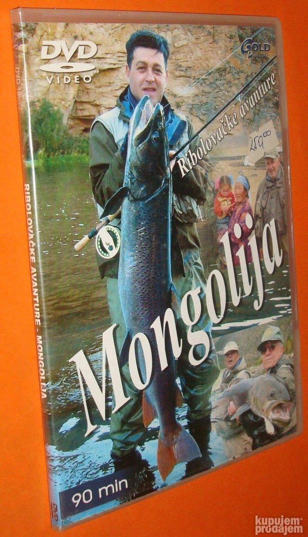 Ribolovačke avanture Mongolija DvD - KupujemProdajem