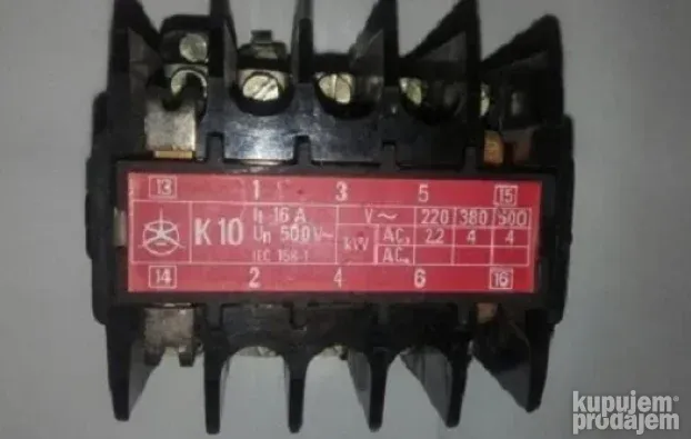 K10 Iskra kontaktor sklopka - KupujemProdajem