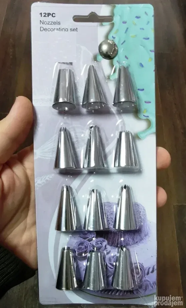 Metalni nastavci za spric za deoraciju - KupujemProdajem