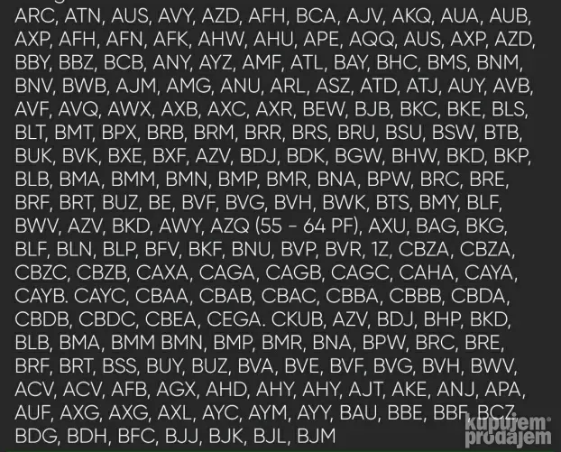 Alat za zupcenje VAG dizel i benzin ulozak JBM - KupujemProdajem