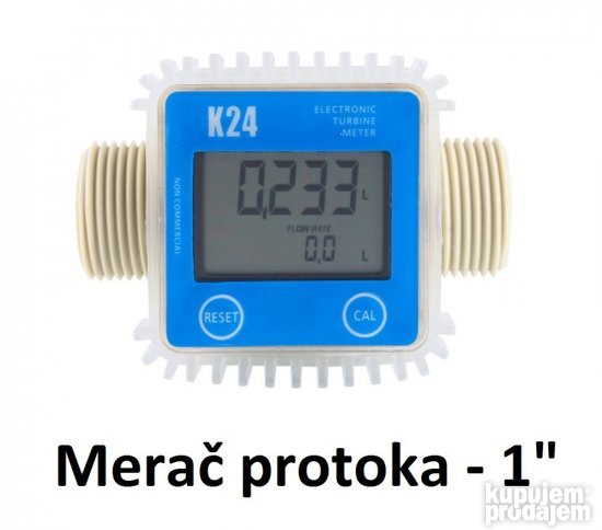 Merac protoka vode - 1 - 10-120 litara/minutu - KupujemProdajem