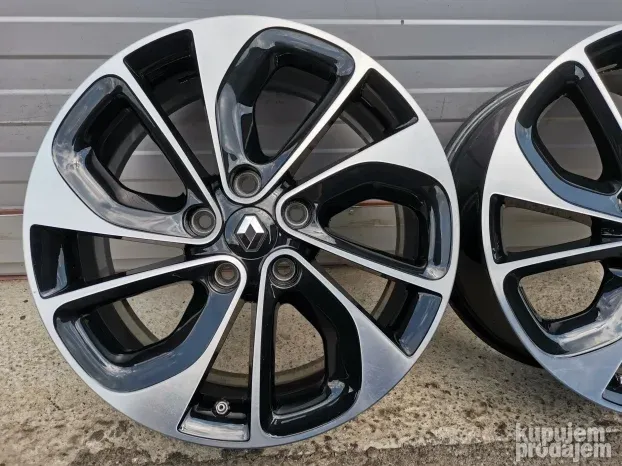 Reno alu felne 17 5x114,3 ORIGINAL Megane Scenic Kadjar TPMS ...