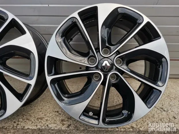 Reno alu felne 17 5x114,3 ORIGINAL Megane Scenic Kadjar TPMS ...