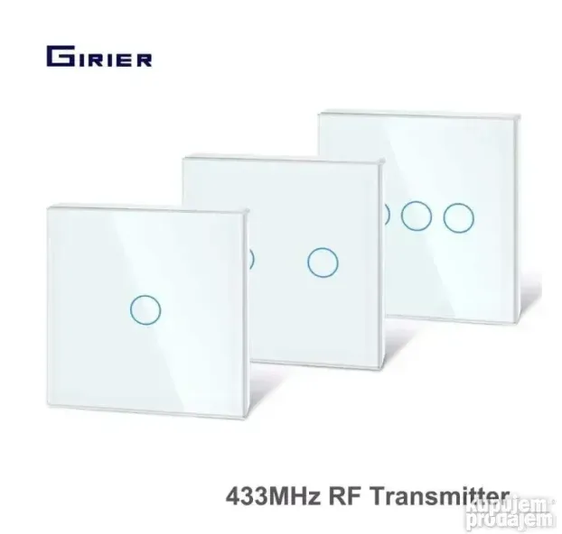 Wifi pametni prekidač ugradni sa 1, 2, 3 tasteraa - KupujemProdajem