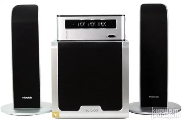 Microlab FC361 Aktivni drveni zvucnici 2.1 sistem 60W RMS - KupujemProdajem