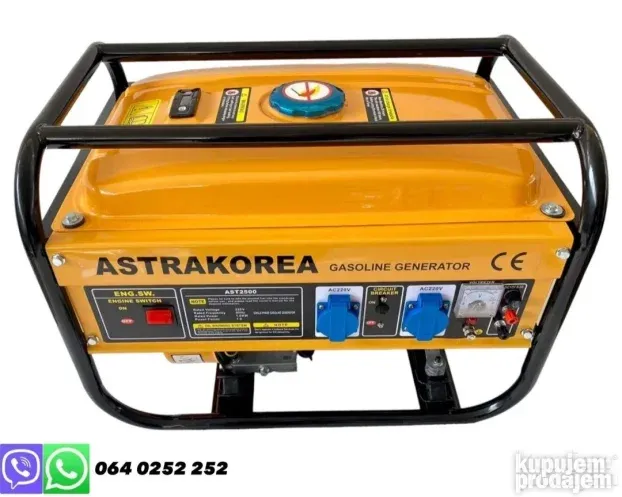 ASTRA KOREA Agregat za struju 2.5 kW - na potez - KupujemProdajem