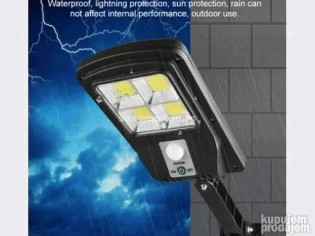 Solarna led ulicna lampa sa senzorom pokreta - KupujemProdajem