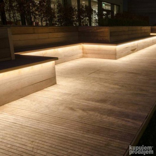 Alu profil za LED trake nadgradni set sa difuzerom 5550091 ...