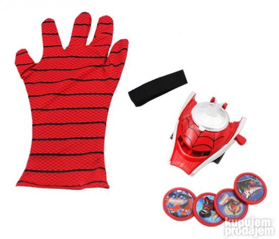 Igračka Rekvizit Rukavica Spiderman Ispaljivač Žetona - KupujemProdajem