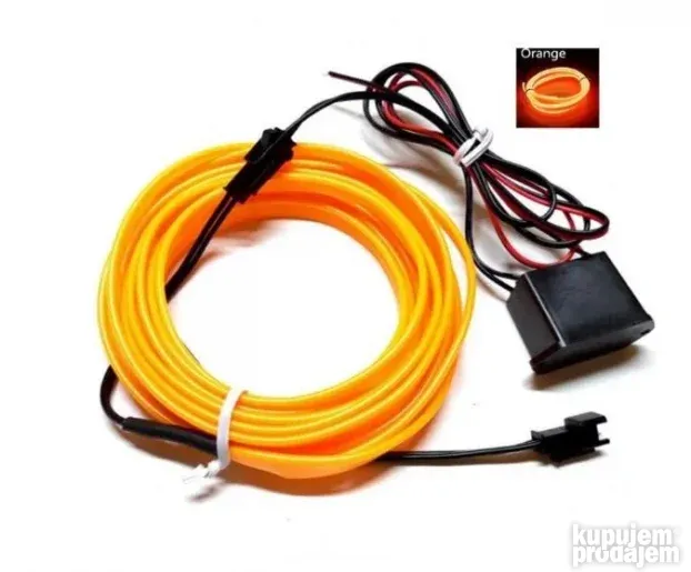 LED NITI dekorativno svetlo za enterijer NARANDŽASTO - KupujemProdajem