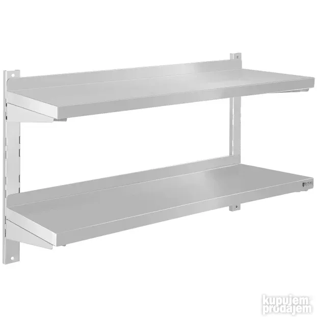 Royal Catering Zidne Kuhinjske Police Inox 80cm - KupujemProdajem
