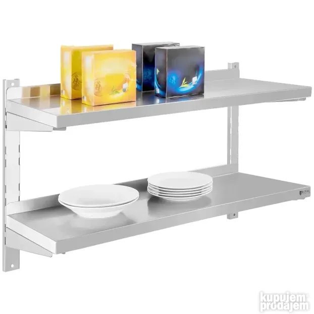 Royal Catering Zidne Kuhinjske Police Inox 80cm - KupujemProdajem