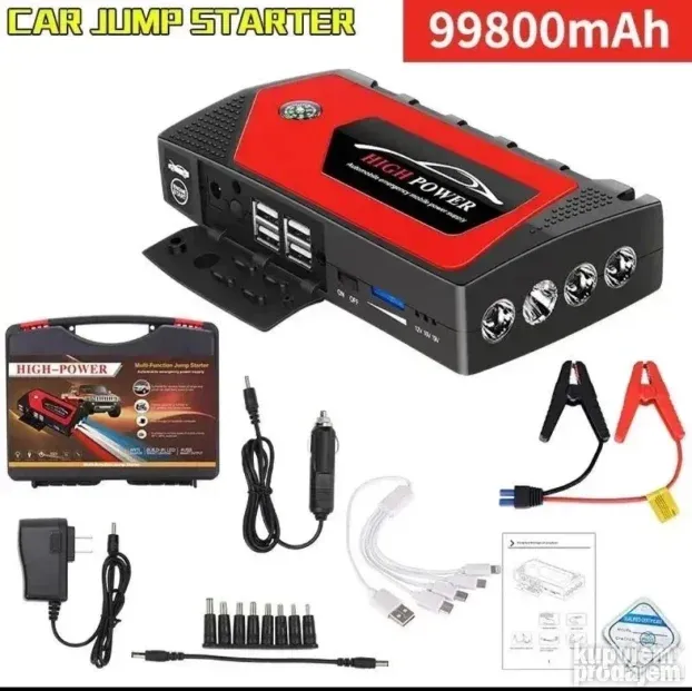 Starter, starter za auto 99800mah,1000a - KupujemProdajem