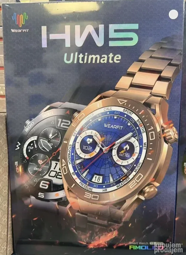 HW5 ultimate pametni sat - KupujemProdajem