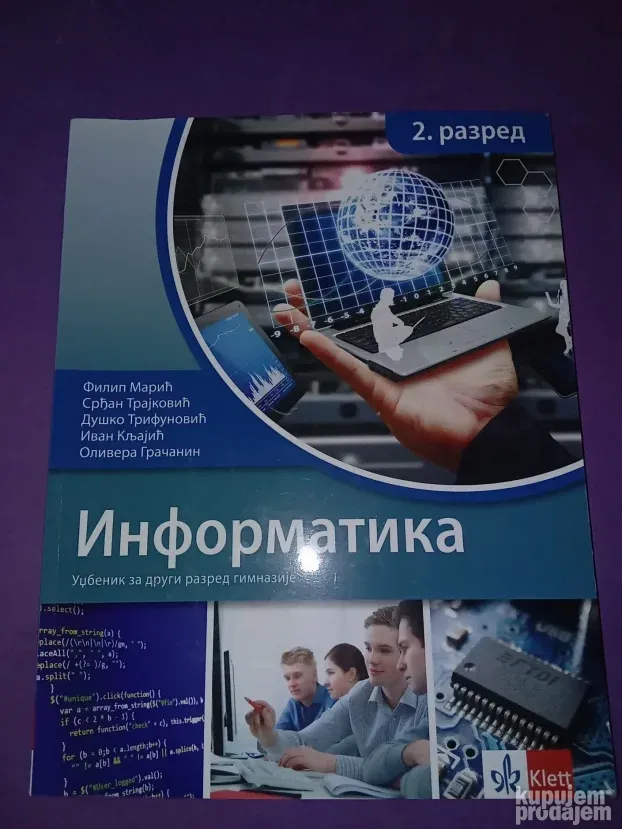 Informatika 2 - udžbenik za drugi razred gimnazije - KupujemProdajem