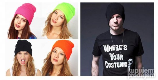 Kapa Zimska Pletena Beanie Muška Ženska Model 1 (Više Boja ...