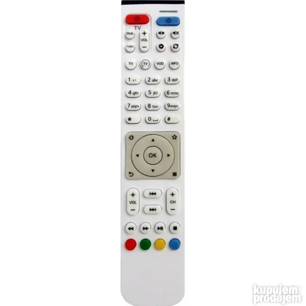 Daljinski za IPTV NEW BLACK, Iris MTS - KupujemProdajem