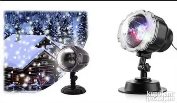 LED Projektor Snezne Pahulje - KupujemProdajem