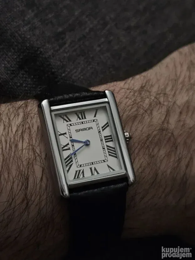 Sanda 1108 - Cartier Tank medium homage muški sat - KupujemProdajem