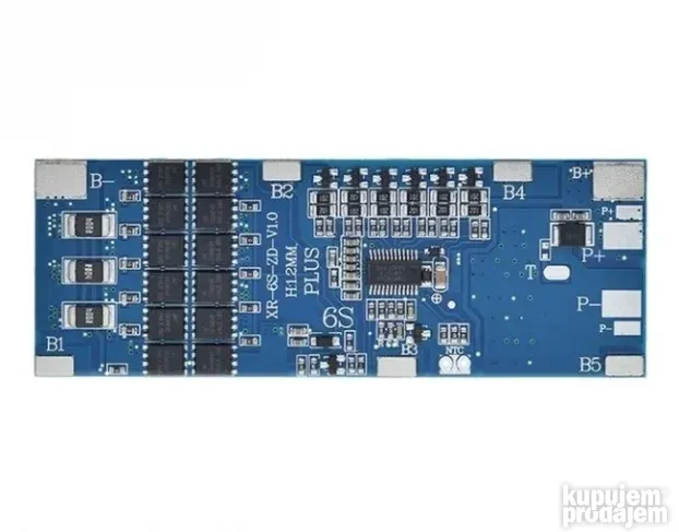6S BMS 30A 22,2V PCB Li ion Lithium zastitna ploca - KupujemProdajem