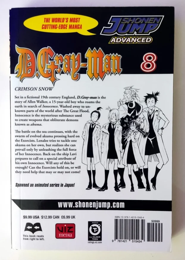 D. Gray-Man 8 na engleskom - KupujemProdajem