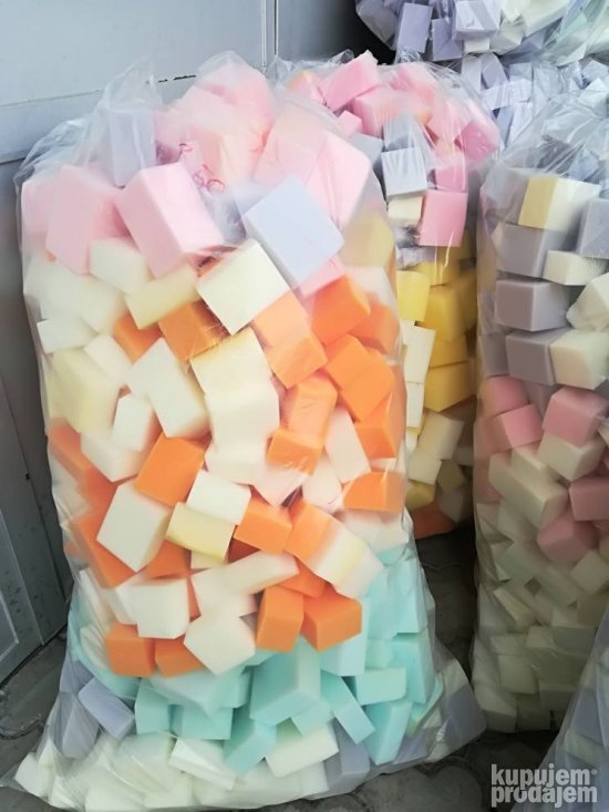 Sundjer kockice za igraonice - KupujemProdajem