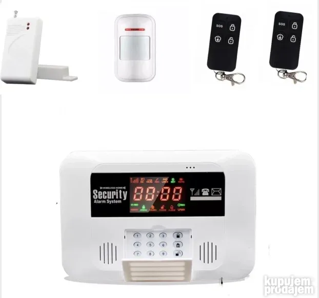 ALARM Alarmni sistem GSM kucni sim alarm - KupujemProdajem