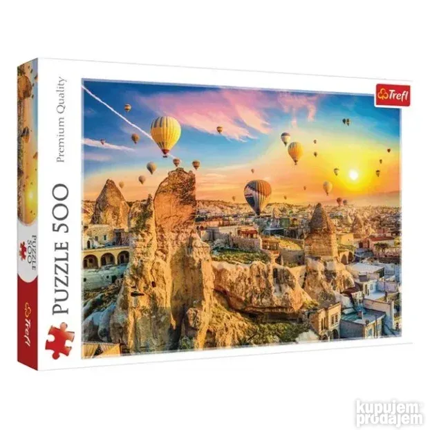 Puzzle baloni u Goremeu (500 komada) - Trefl - KupujemProdajem