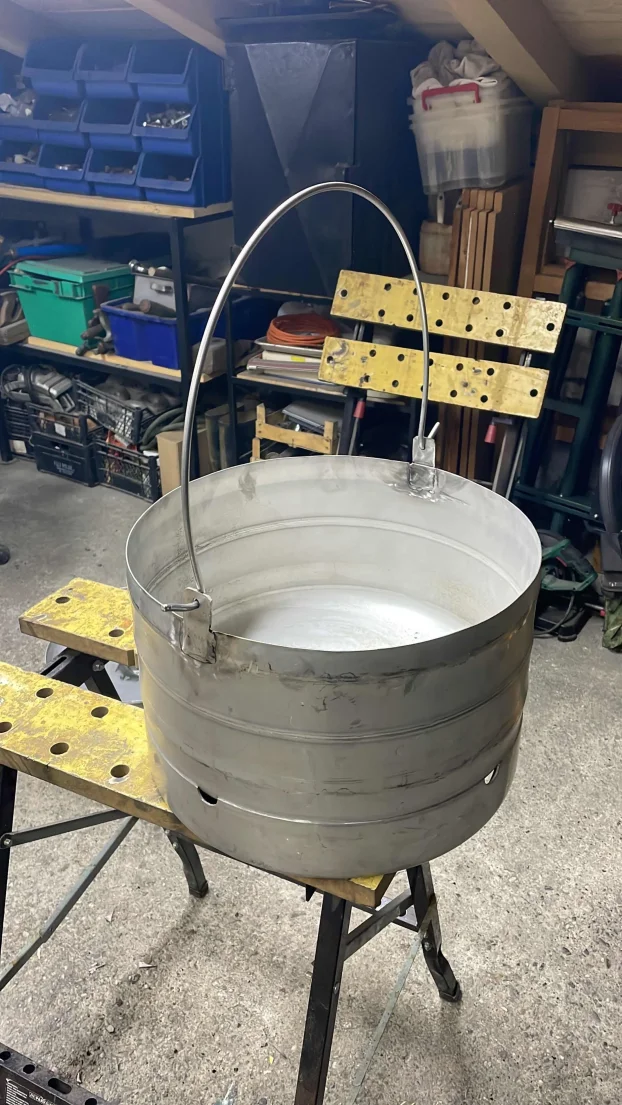 kotlic , talandara, goreonik od pivskog bureta inox - KupujemProdajem