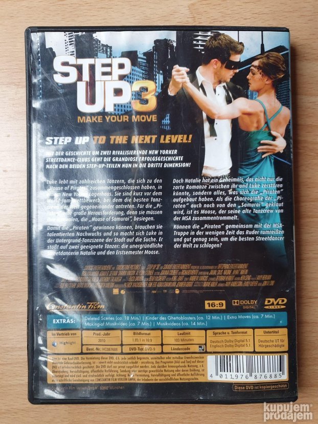 Step Up 3 - Make your move DVD - KupujemProdajem