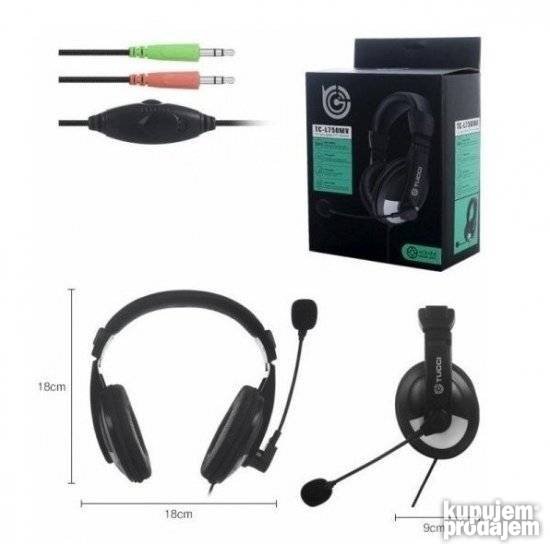 Slusalice za PC (novo) - KupujemProdajem