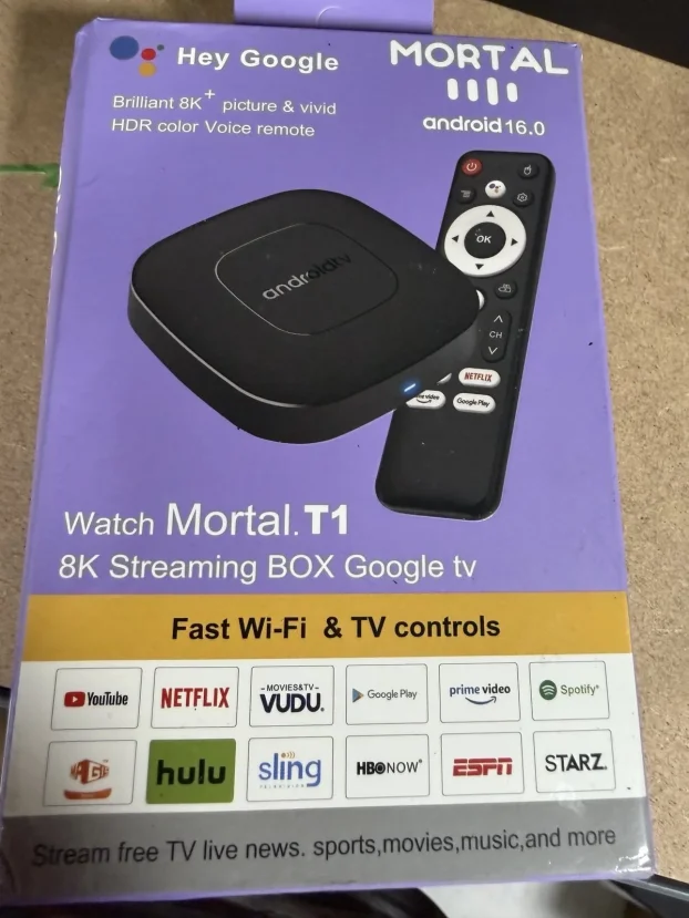 Android TV Box Mortal T1 2GB/8GB Voice (glasovni daljinski ...