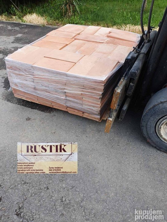 Listele- Obradjeni Biber crep za podove i zidove - KupujemProdajem