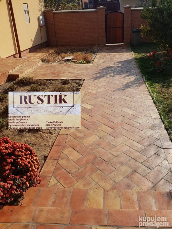 Listele- Obradjeni Biber crep za podove i zidove - KupujemProdajem