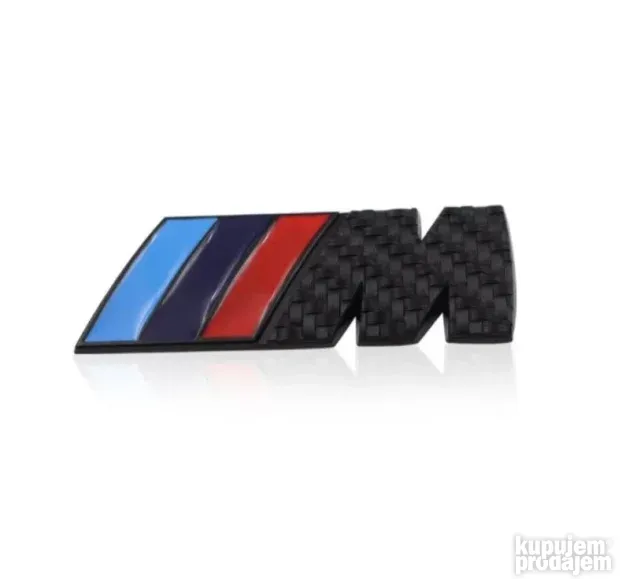 BMW M znacka karbon crna za gepek - KupujemProdajem