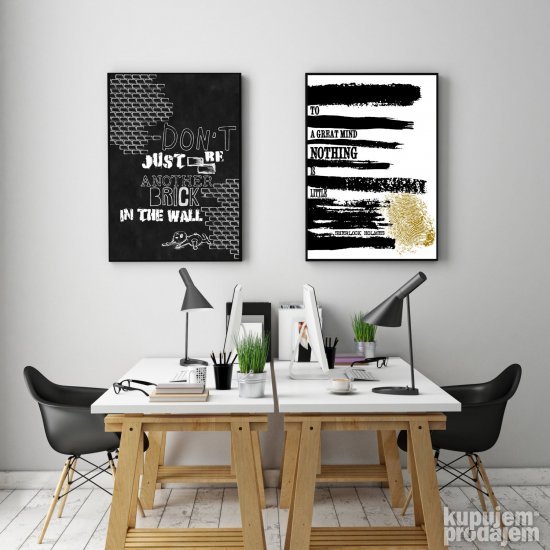 Slike, Posteri Inspirativni Print na Medijapanu ili Kanvasu ...