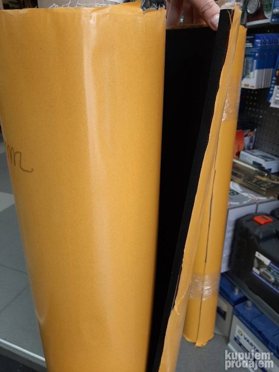 Gumena ploca sundjerasta samolepljiva 15x1000m - KupujemProdajem