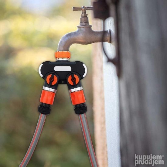 razdelnik 2-smerni s adapterom za slavinu NOVO - KupujemProdajem