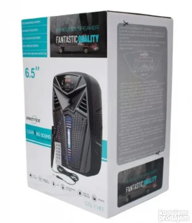 Zvucnik bluetooth GTS - 1187 - KupujemProdajem