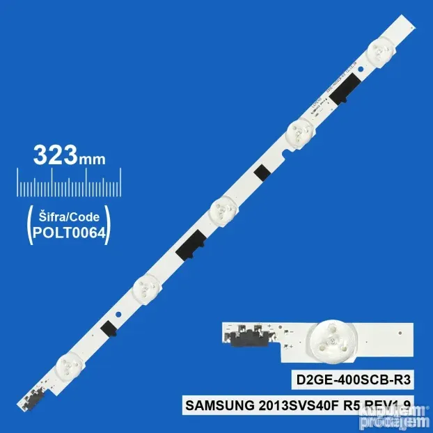 LED traka 40" UE40F5300AW UE40F5300SS UE40F6100AW - KupujemProdajem