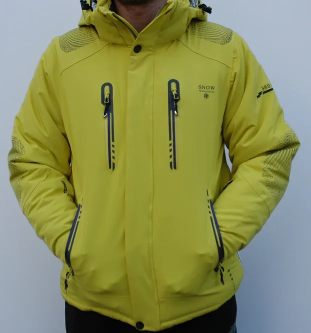 Muska Jakna Snow Headquarter kod A8078 zuta - KupujemProdajem