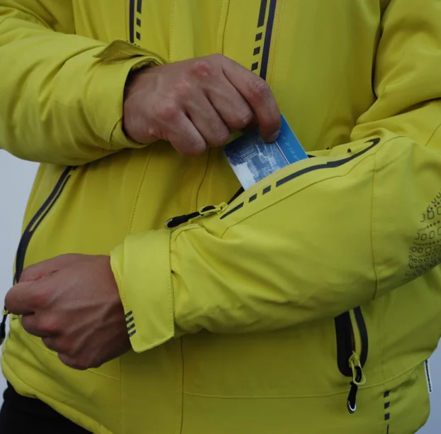 Muska Jakna Snow Headquarter kod A8078 zuta - KupujemProdajem