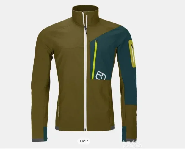 % ORTOVOX Berrino SoftShell Jacket Mens TOP (DVE BOJE!) - KupujemProdajem