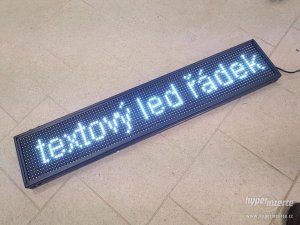 Led svetleca reklama Bela Reklama 100cm x 20cm - KupujemProdajem