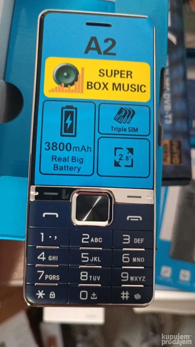 Mobilni telefon Nokia A2 sa 3 sim kartice Srpski meni - KupujemProdajem