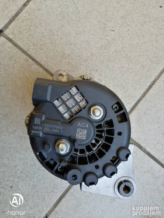 Alternator Opel Astra J Mokka 1.7 CDTI - KupujemProdajem